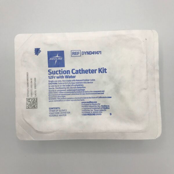 Medline DYND41471 Suction Catheter Kit 12FR w/Water (x) - GB TECH USA