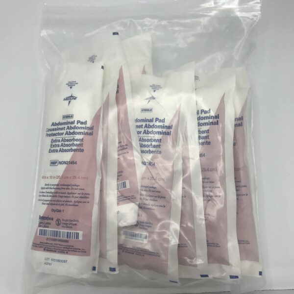 Medline NON21454 Abdominal Pad, Extra Absorbent (12/bag) – GB TECH USA