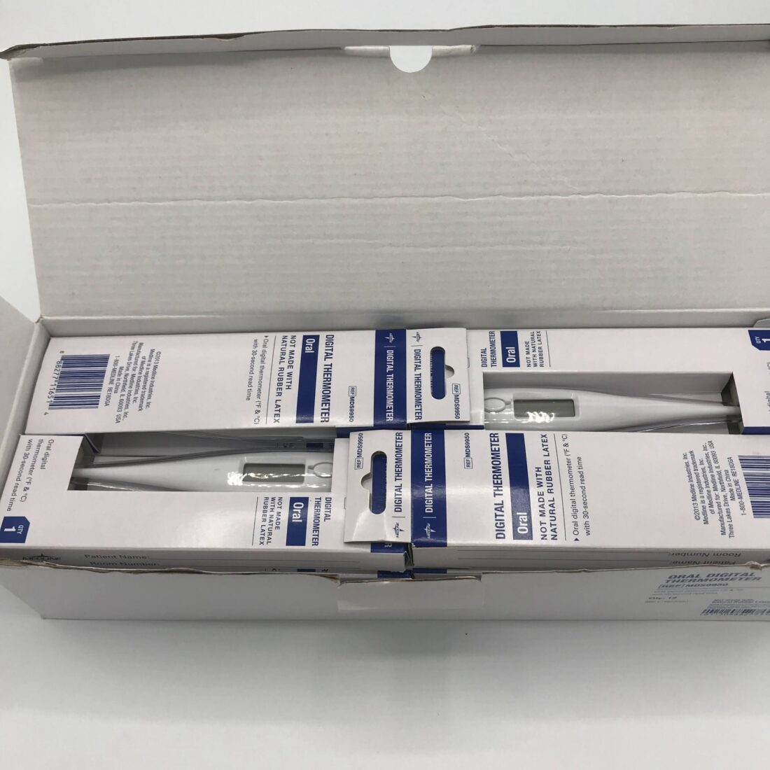 Medline MDS9950 Oral Digital Thermometer (12/box) - GB TECH USA
