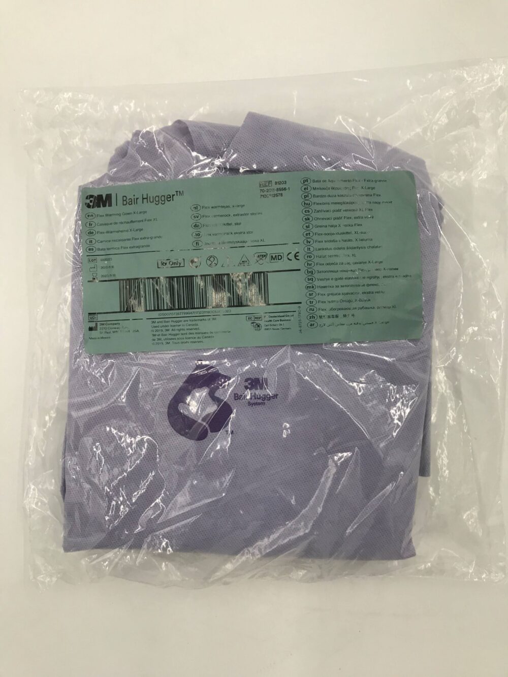 3M 81203 Bair Hugger Flex Warming Gown, X-Large - GB TECH USA