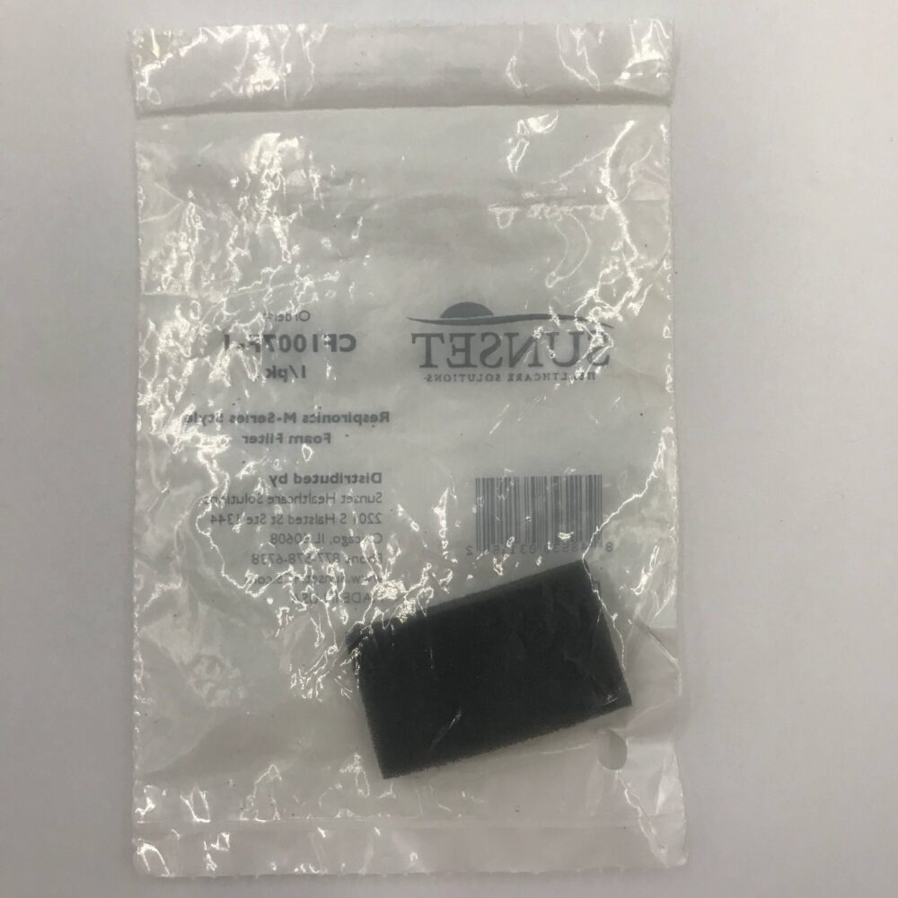 Sunset CFI007F-1 Respironics M-Series Style Foam Filter - GB TECH USA