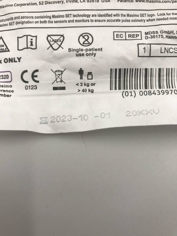 Masimo Set 2320 LNCS Neo-3 SpO2 Neonatal/Adult (3kg-40kg) - GB TECH USA