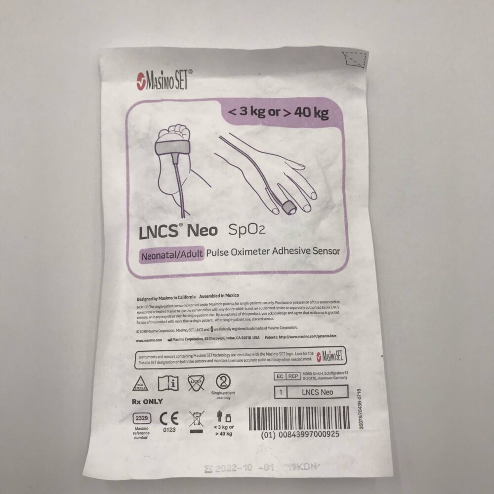Masimo Set 2329 LNCS Neo SpO2 Neonatal/Adult (3kg-40kg) (X) – GB TECH USA