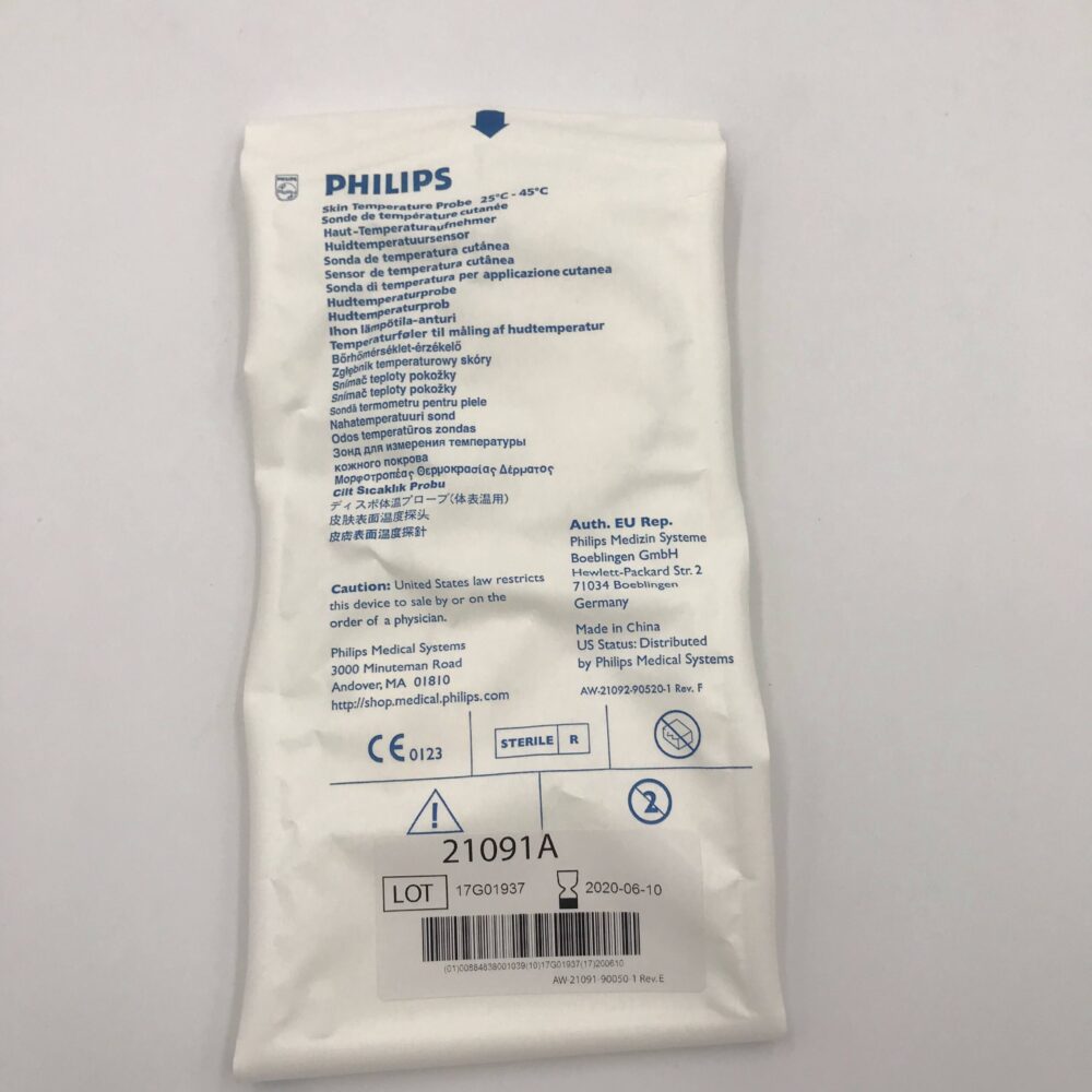 Philips 21091A Skin Temperature Probe 25°c-45°c (X) - GB TECH USA