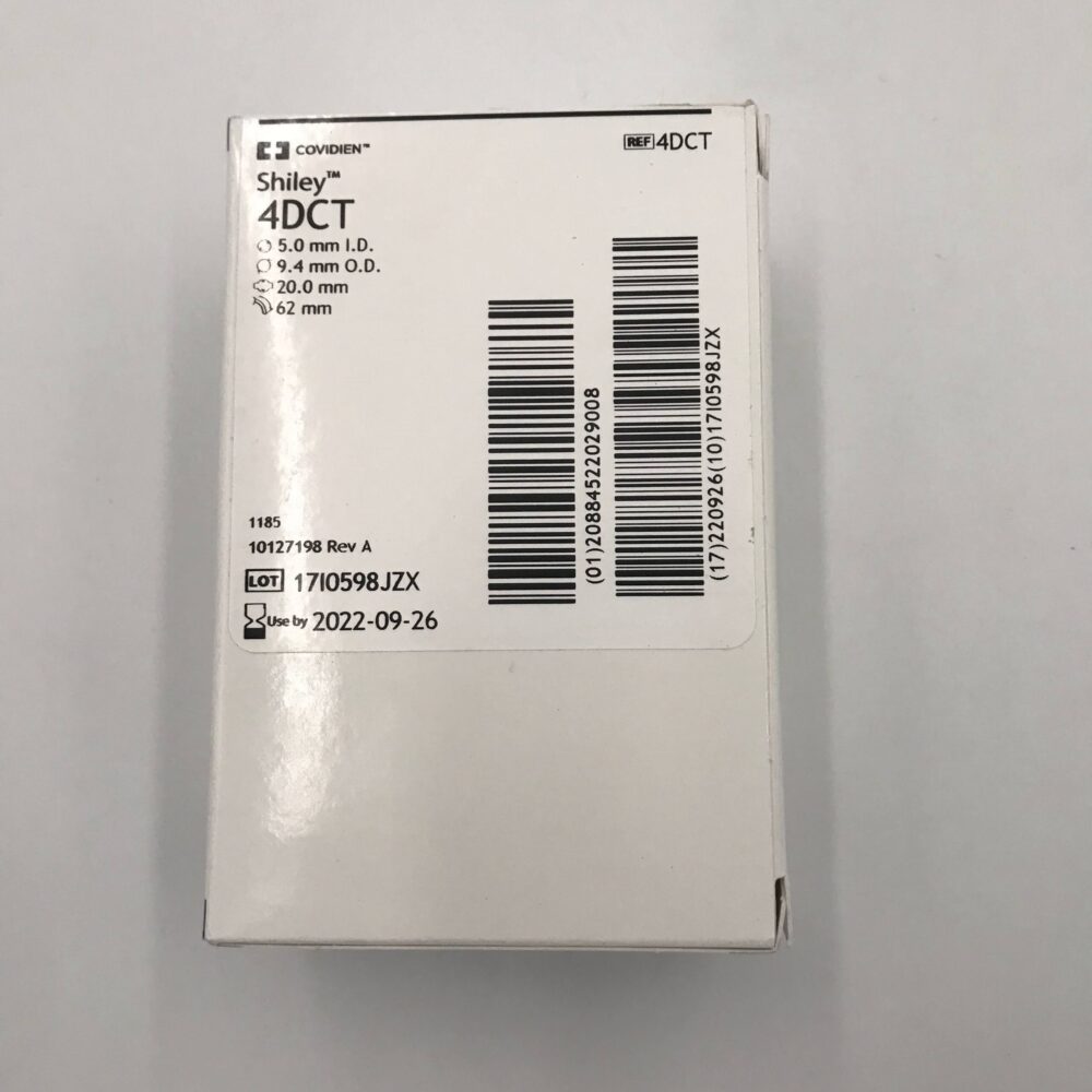 COVIDIEN 4DCT Shiley Tracheostomy Tube Cuffed With Disposable Inner ...