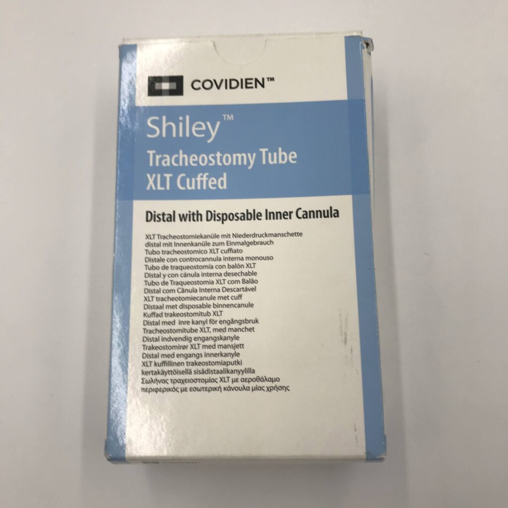 COVIDIEN 4DCT Shiley Tracheostomy Tube Cuffed With Disposable Inner ...