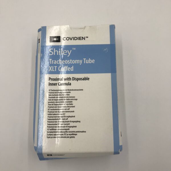 COVIDIEN 50XLTCP Shiley Tracheostomy Tube XLT Cuffed (5.0mm=I.D)(9.6mm ...