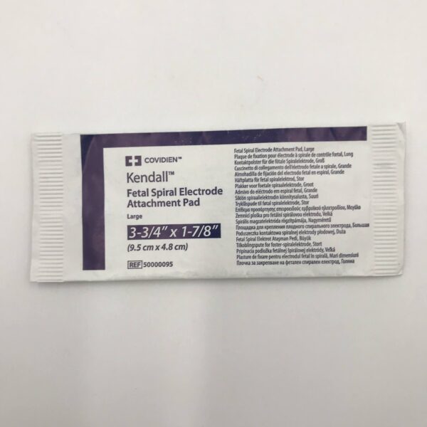 Covidien 50000095 Kendall Fetal Spiral Electrode Attachment Pad, Large ...