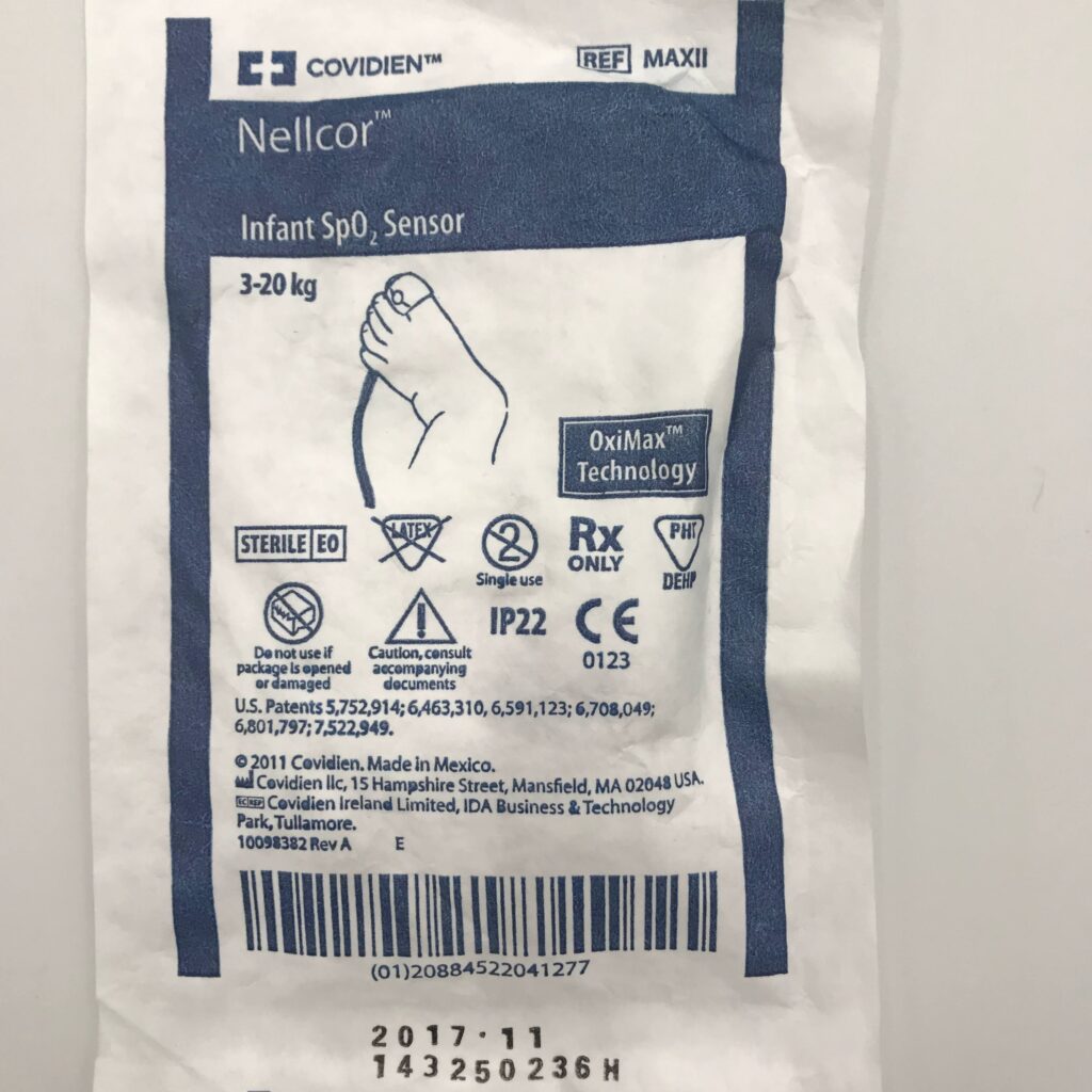 Covidien MAXII Nellcor Infant Sp02 Sensor (x) – GB TECH USA