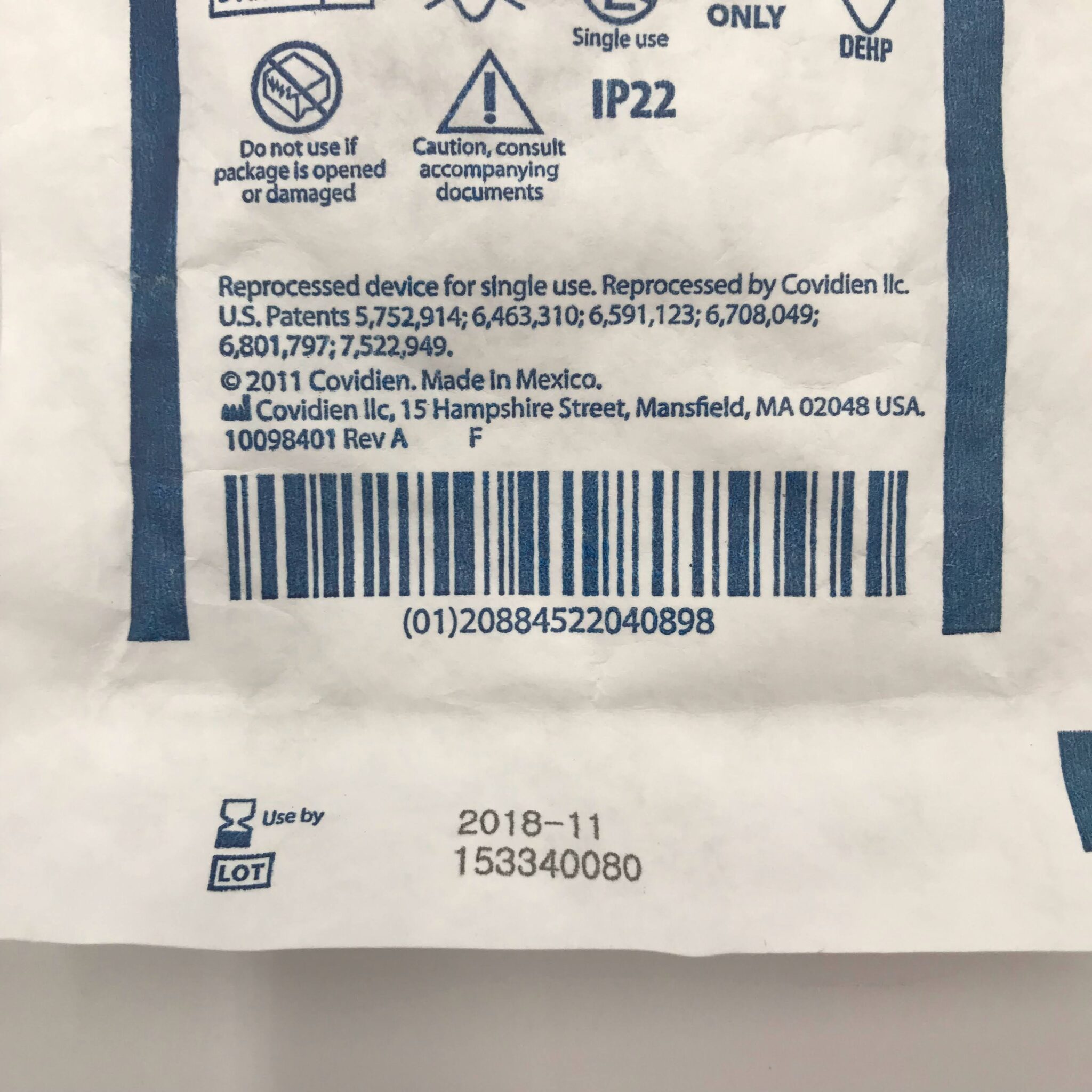 Covidien MAXIR Nellcor Infant Sp02 Sensor (x) - GB TECH USA