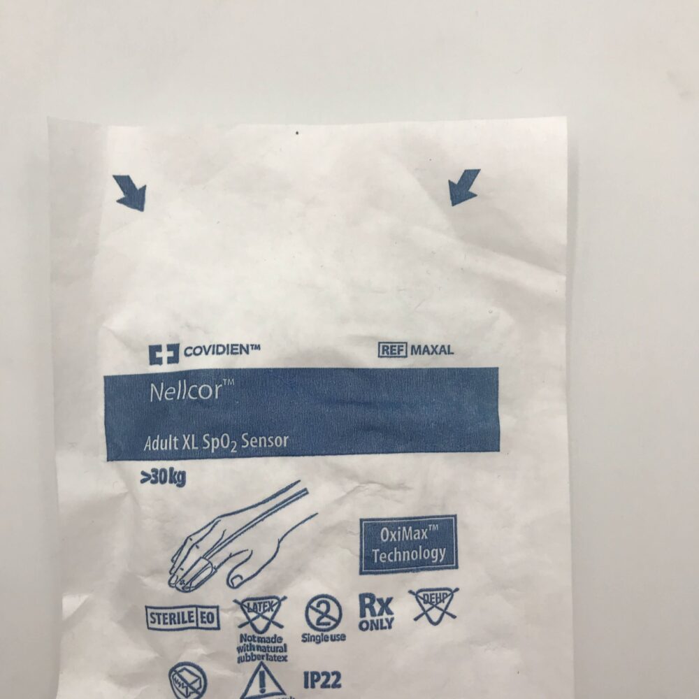 Covidien MAXAL Nellcor Adult Sp02 Sensor, XL (x) – GB TECH USA