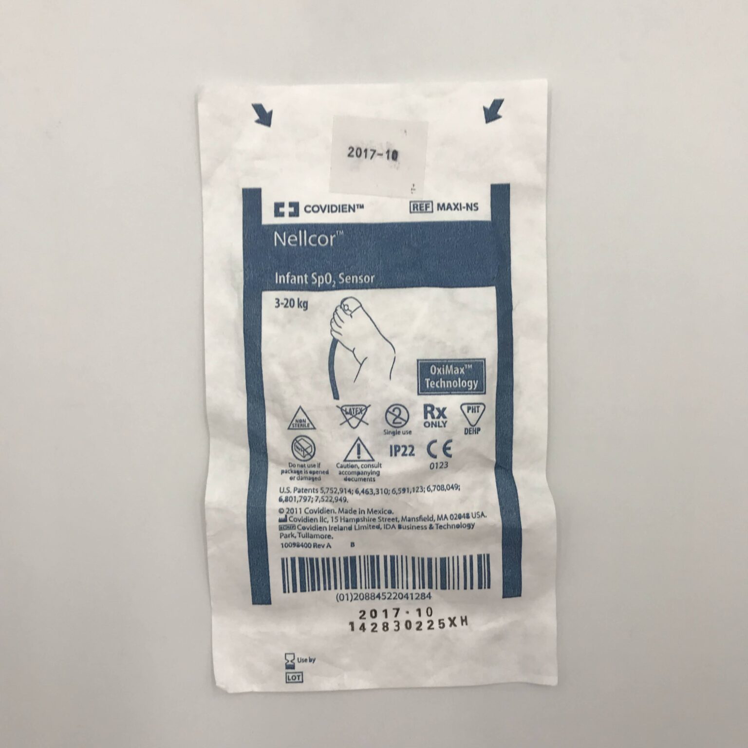 Covidien MAXI-NS Nellcor Infant Sp02 Sensor (x) – GB TECH USA