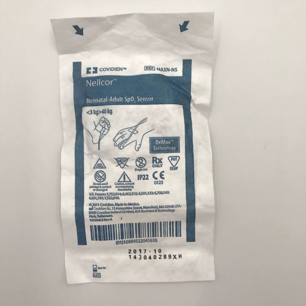 Covidien, MAXN-NS Nellcor Neonatal-Adult Sp02 Sensor (X) - GB TECH USA
