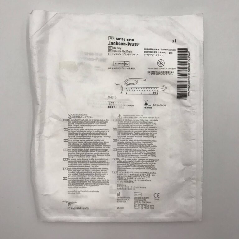 Cardinal Health SU130-1310 Jackson-Pratt Silicone Flat Drain 7mm (x ...