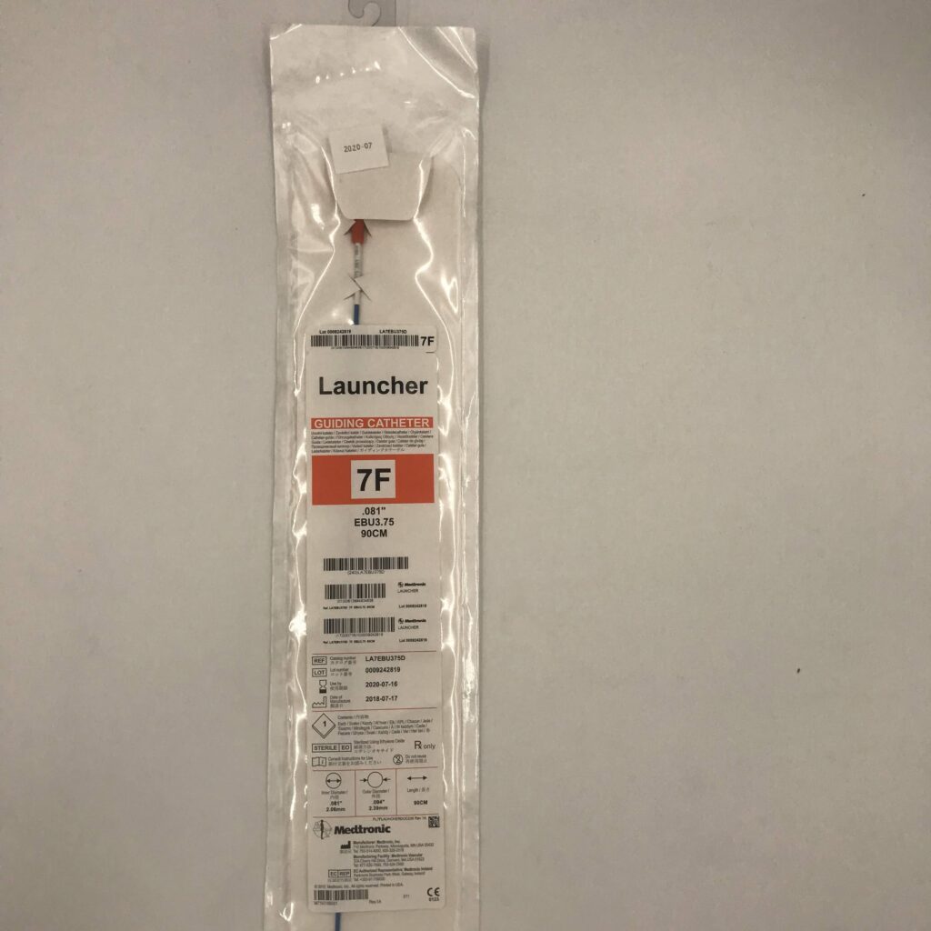 Medtronic LA7EBU375D Launcher, Guiding Catheter, 7F, 90cm (x) - GB TECH USA