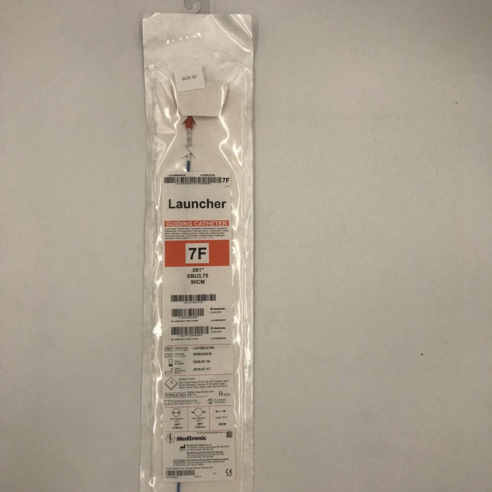 Medtronic LA7EBU375D Launcher, Guiding Catheter, 7F, 90cm (x) – GB TECH USA