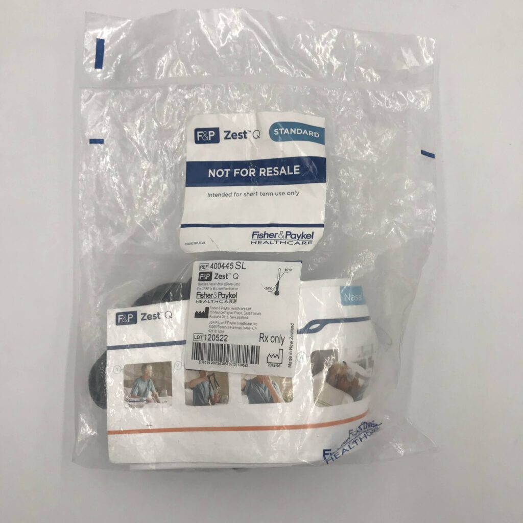 Fisher&Paykel 400445SL Zest Q Nasal Mask, Standard - GB TECH USA