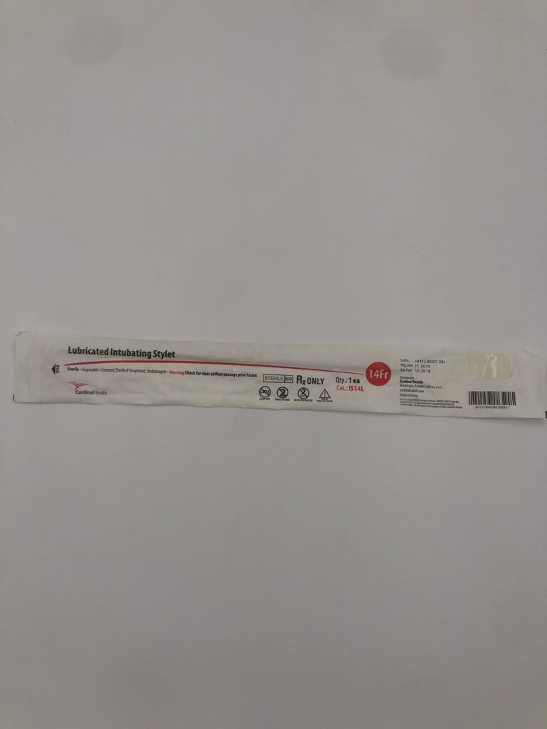 CardinalHealth IS14L Lubricated Intubating Stylet, 14Fr, (X) - GB TECH USA