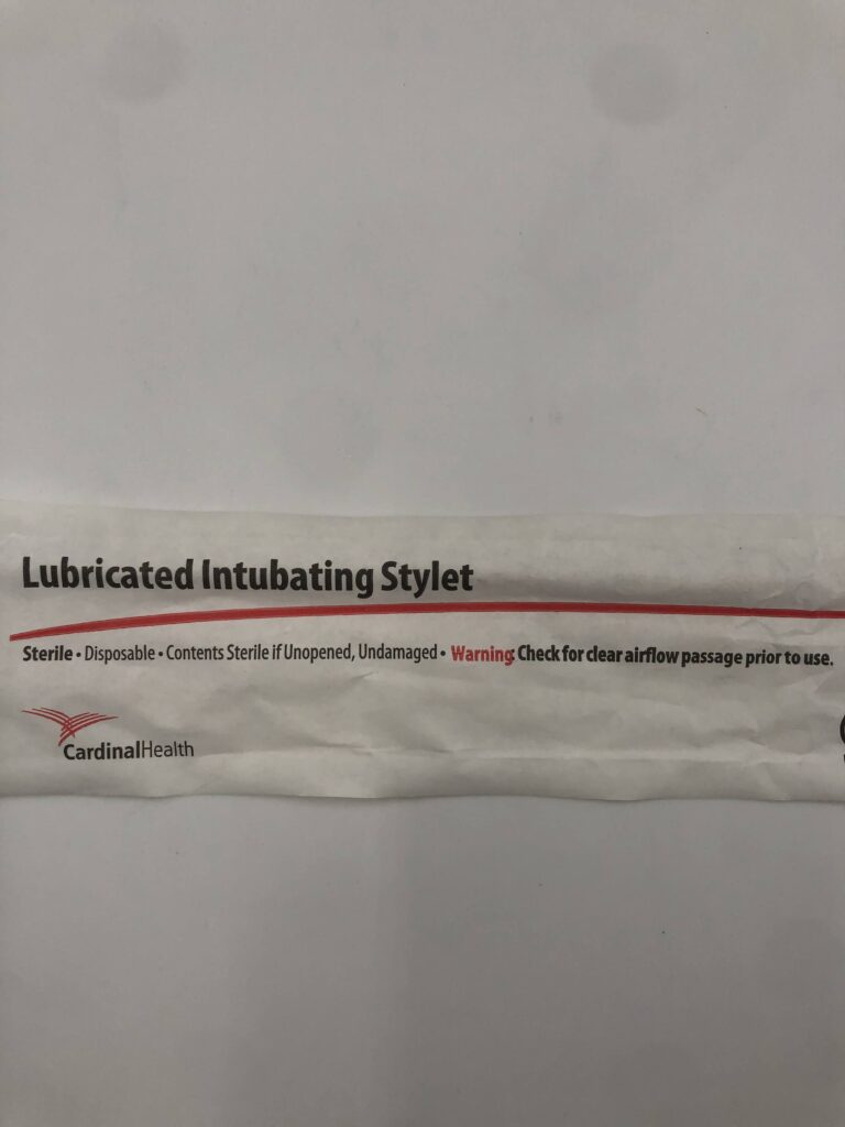 CardinalHealth IS14L Lubricated Intubating Stylet, 14Fr, (X) - GB TECH USA