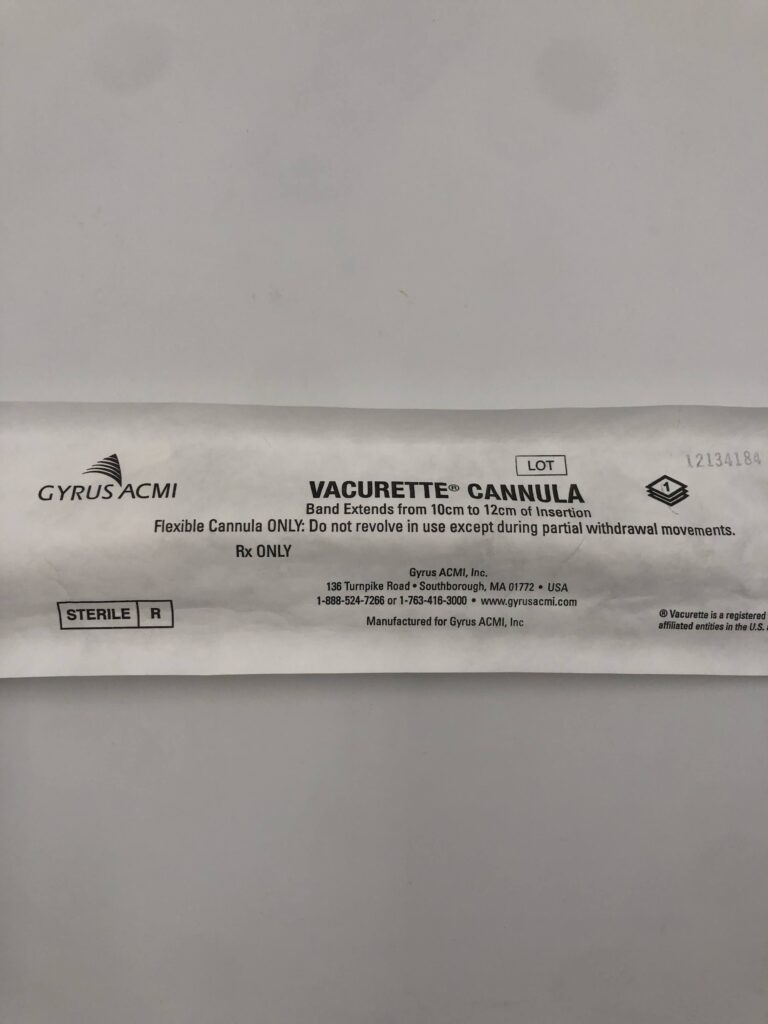 Gyrus Acmi 21555 Vacurette Cannula, Curved Rigid, 12mm (X) - GB TECH USA