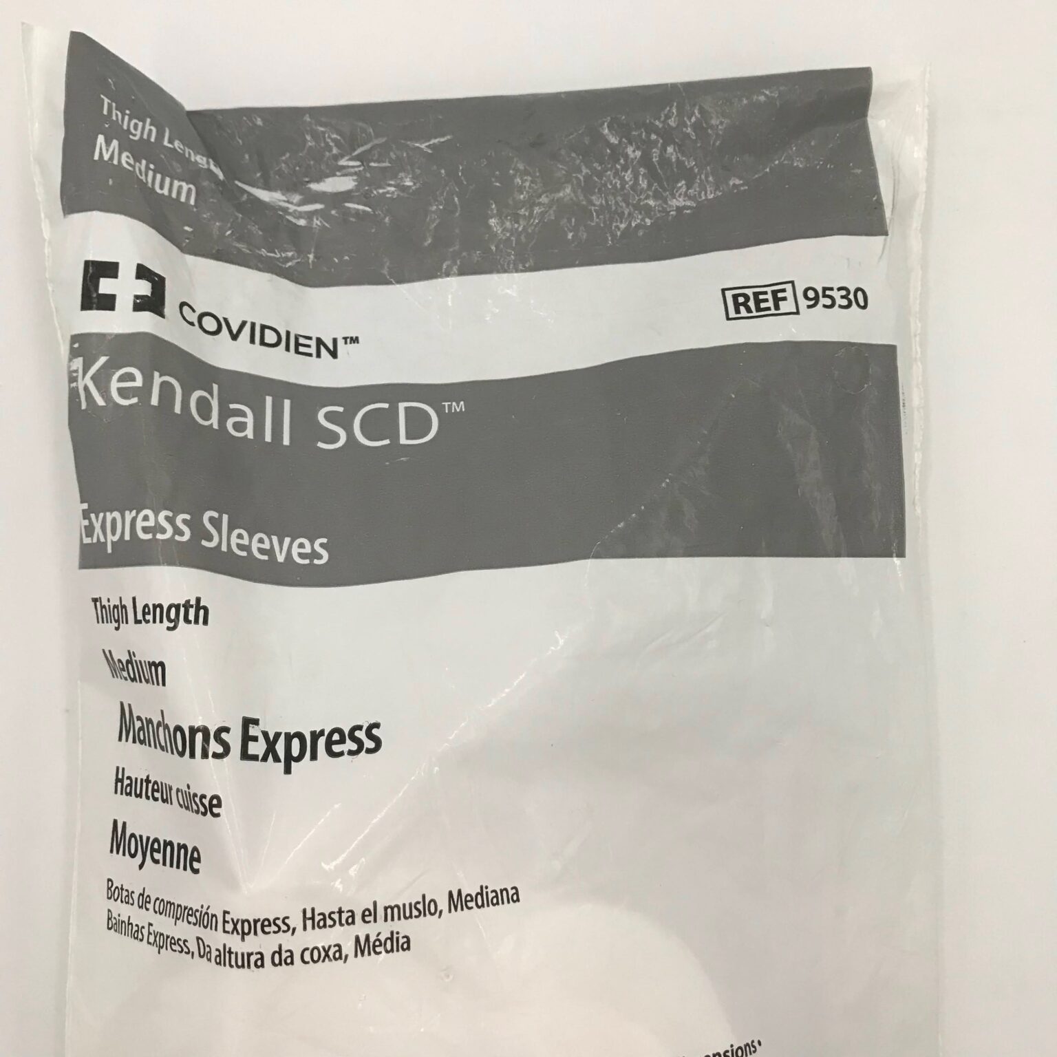 Covidien 9530 Kendall SCD Express Sleeves, Thigh Length Medium (x) - GB ...