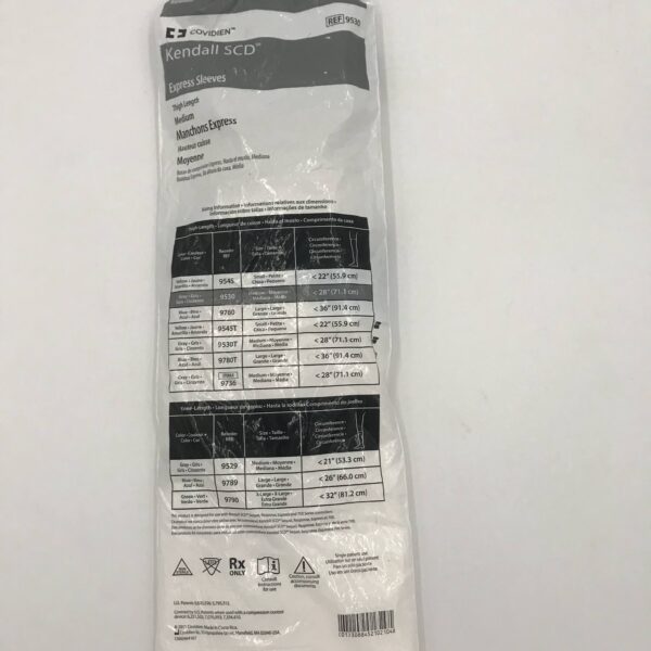 Covidien 5898 Kendall SCD, Express Foot Cuff, Large - GB TECH USA