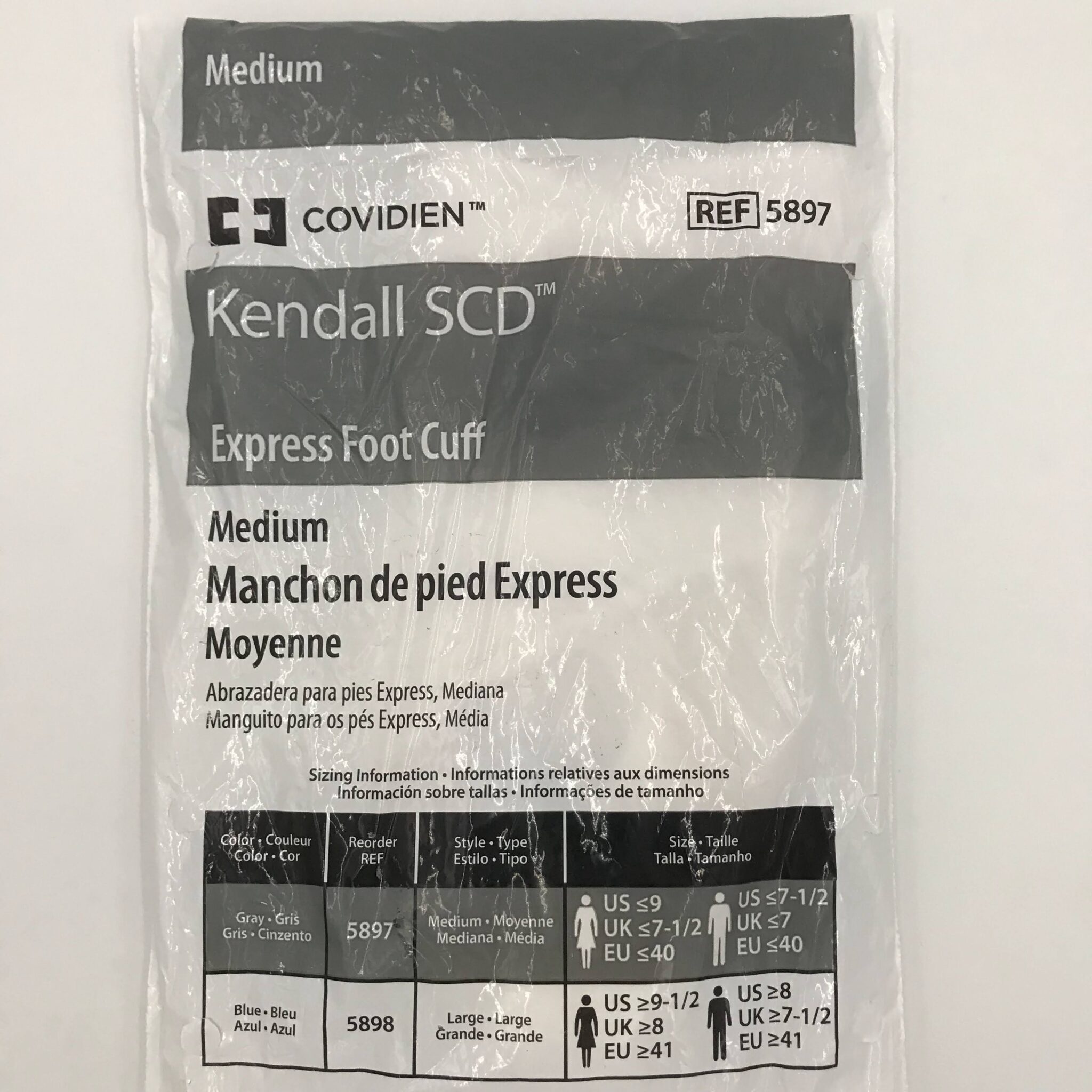 Covidien 5897 Kendall SCD, Express Foot Cuff, M – GB TECH USA