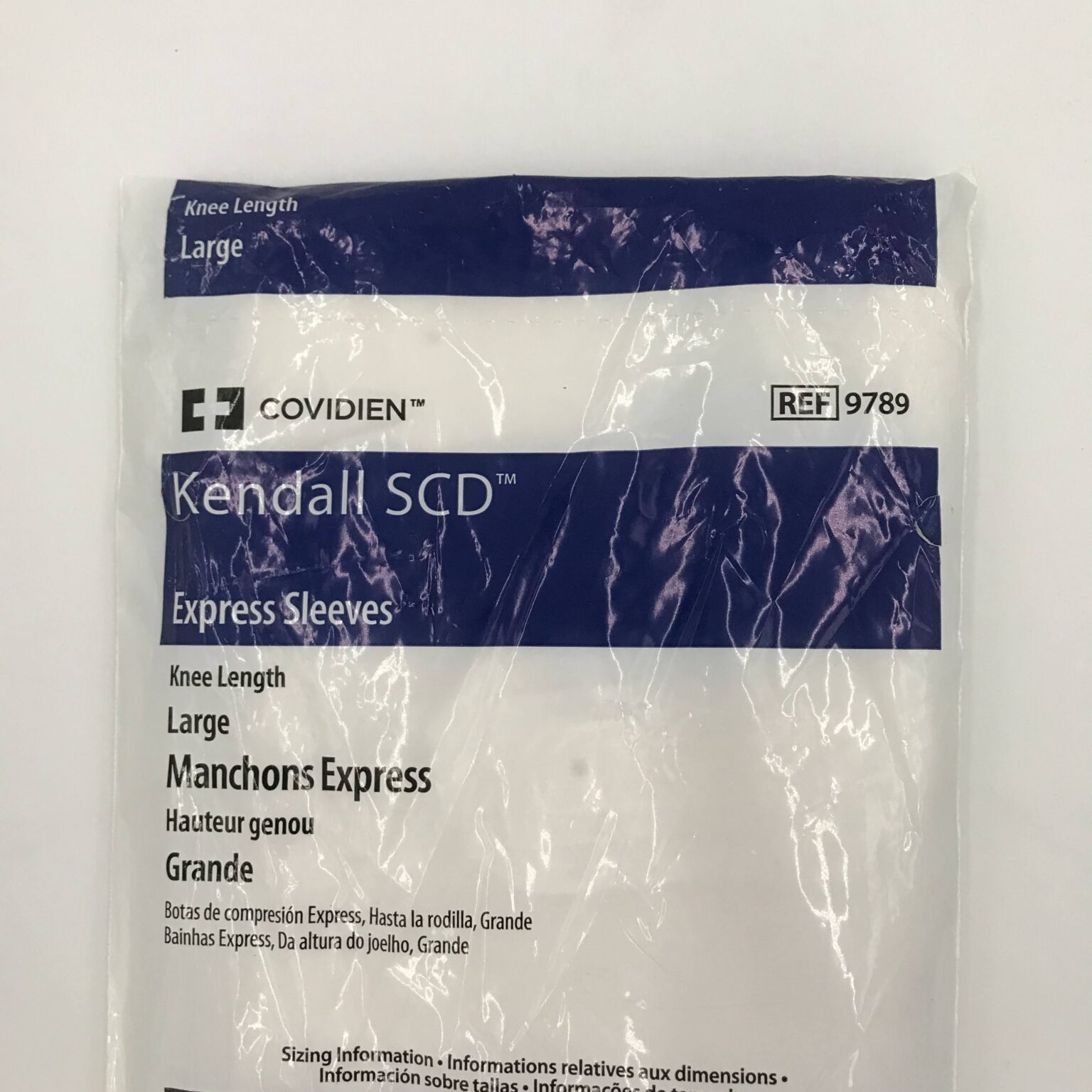 Covidien 9789 Kendall SCD, Express Sleeves, Knee Length, L (X) - GB ...
