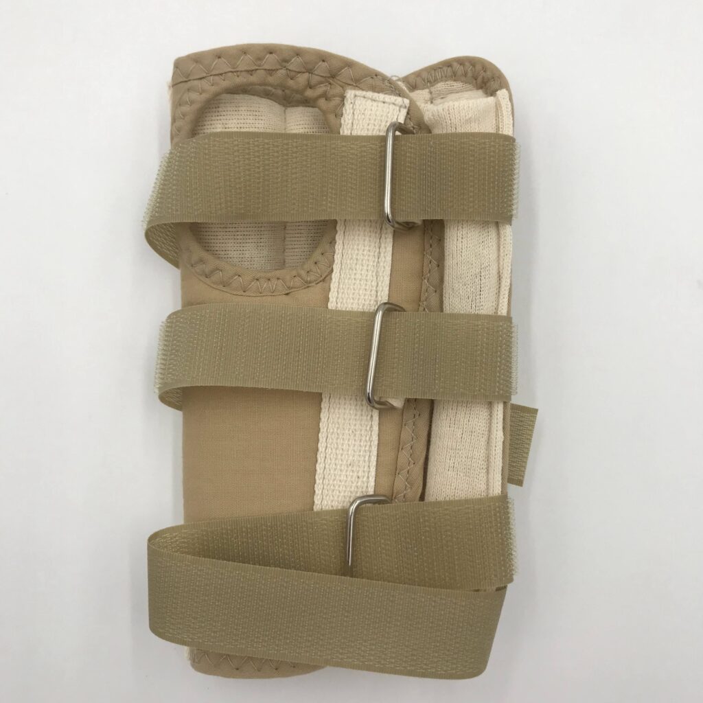 Sammons Preston A611RL Rolyan D-Ring Wrist Brace, Beige, Right, Large ...