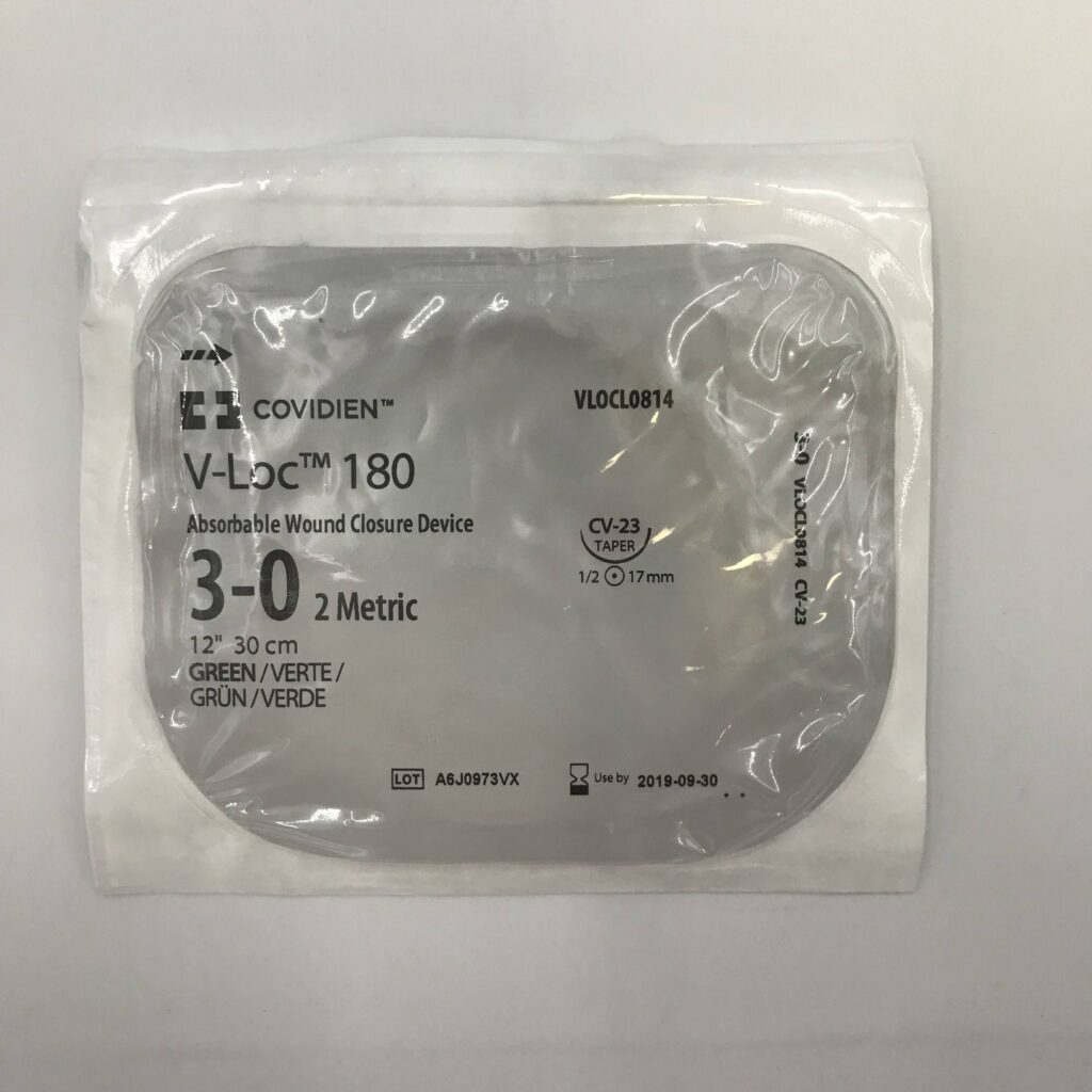 Covidien VLOCL0814 V-Loc 180 Absorbable Wound Closure Device, 12in (x ...