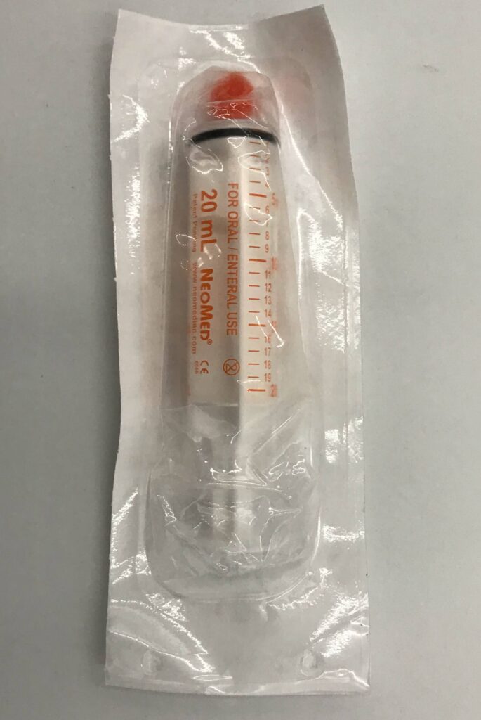 NeoMed NM-S20EO 20mL Oral Syringe For Oral/Enternal Use (40/Bag) (x ...