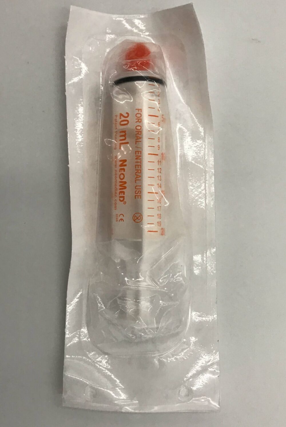 NeoMed NM-S20EO 20mL Oral Syringe For Oral/Enternal Use (40/Bag) (x ...