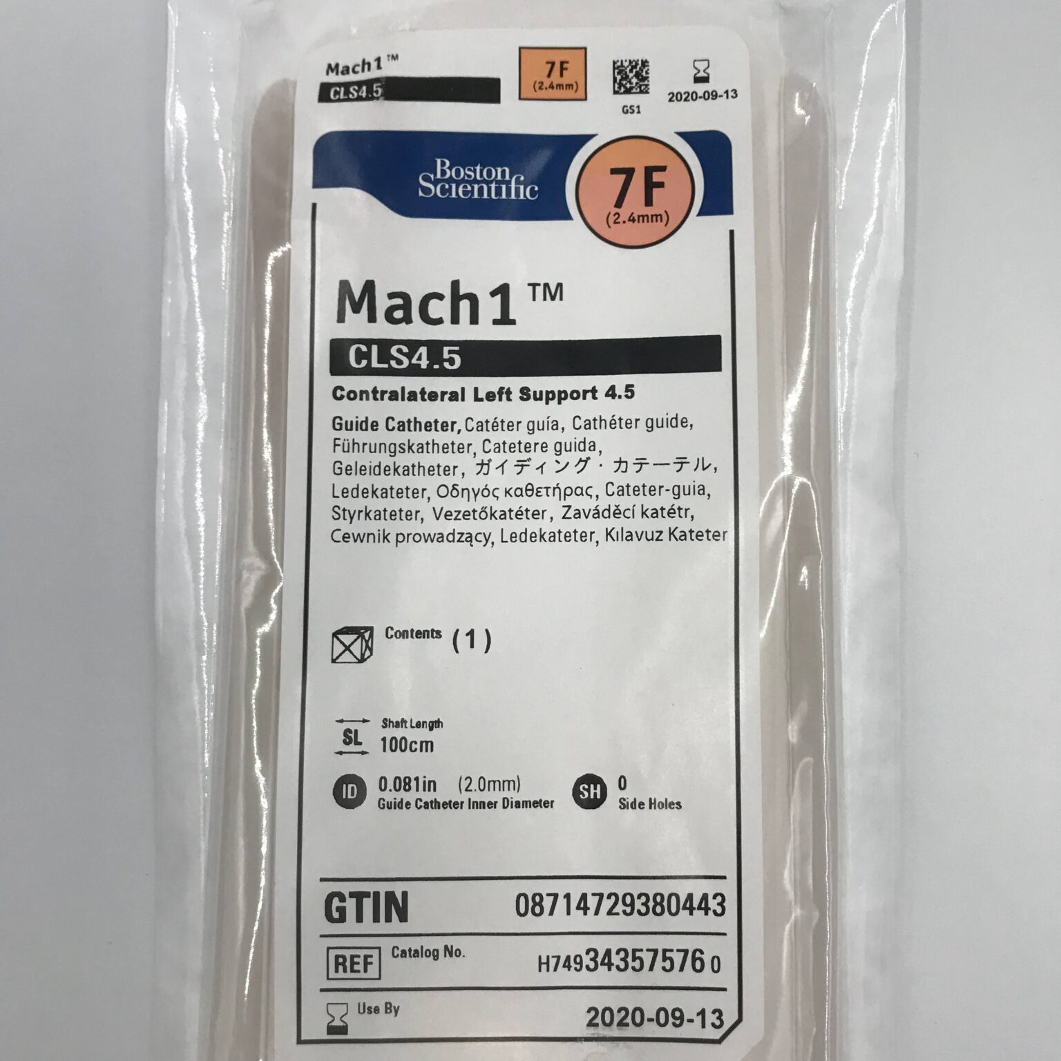 Boston Scientific 34357576 Mach1 CLS4.5 Contralateral Left Support ...