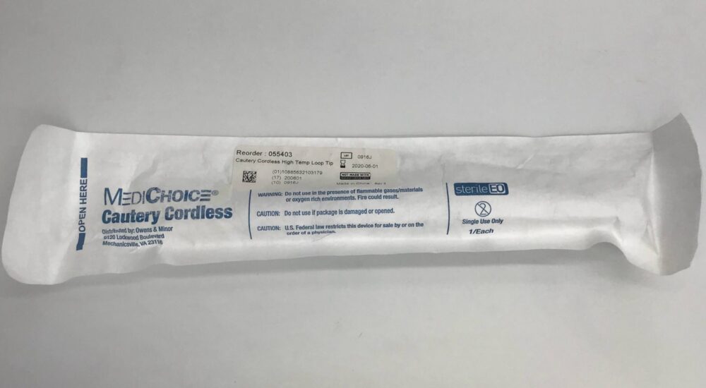 MediChoice 055403 Cautery Cordless High Temp Loop Tip (x) - GB TECH USA