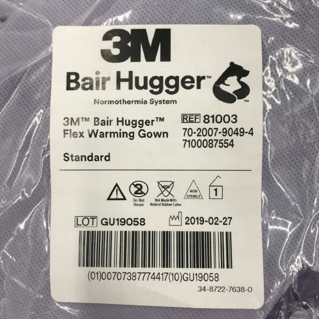 3M 81003 Bair Hugger Flex Warming Gown, Standard – GB TECH USA