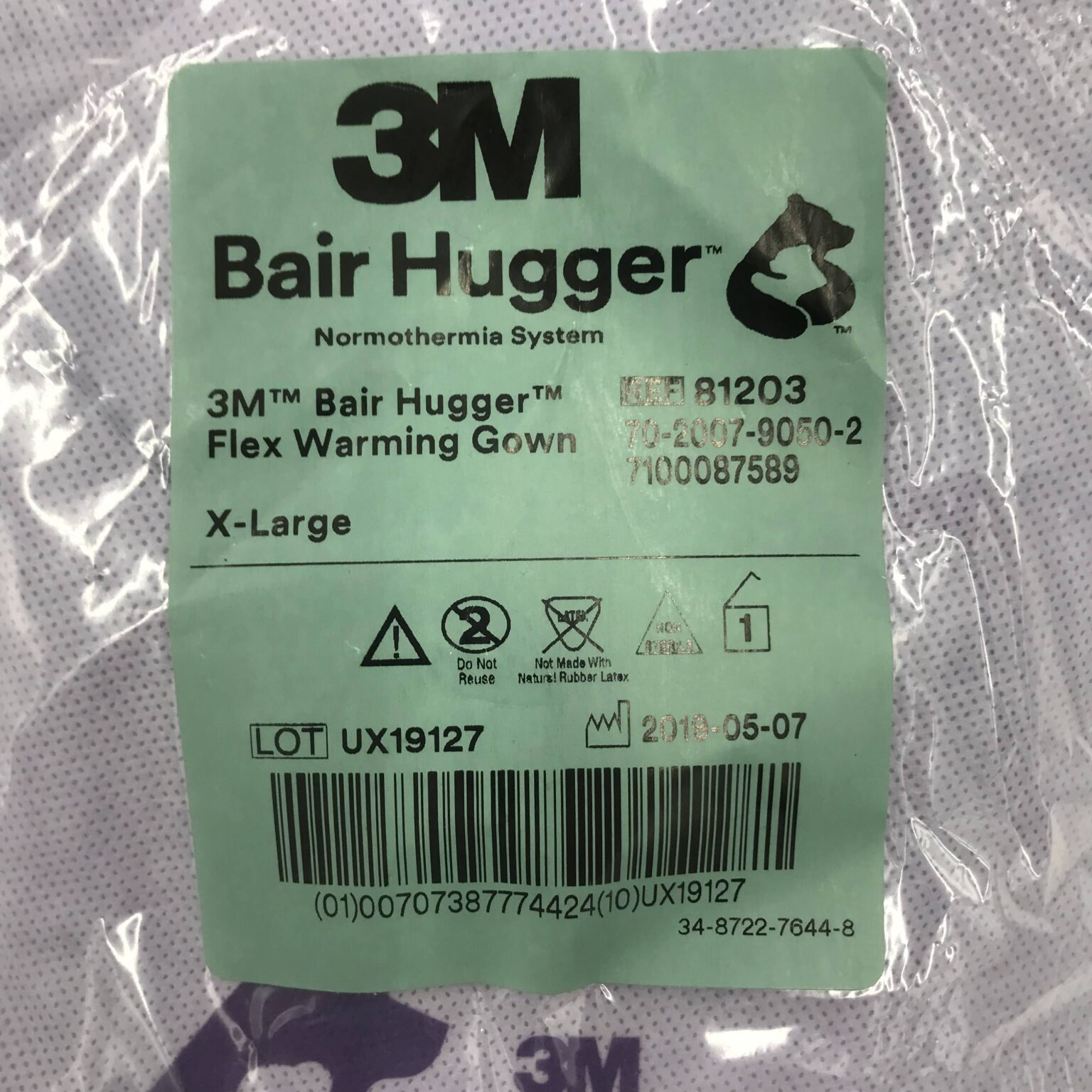 3M 81203 Bair Hugger Flex Warming Gown, X-Large (X) - GB TECH USA