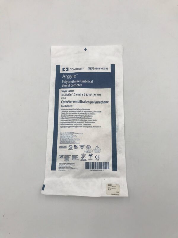 Covidien 8888160333 Argyle Polyurethane Umbilical Vessel Catheter, 3 ...