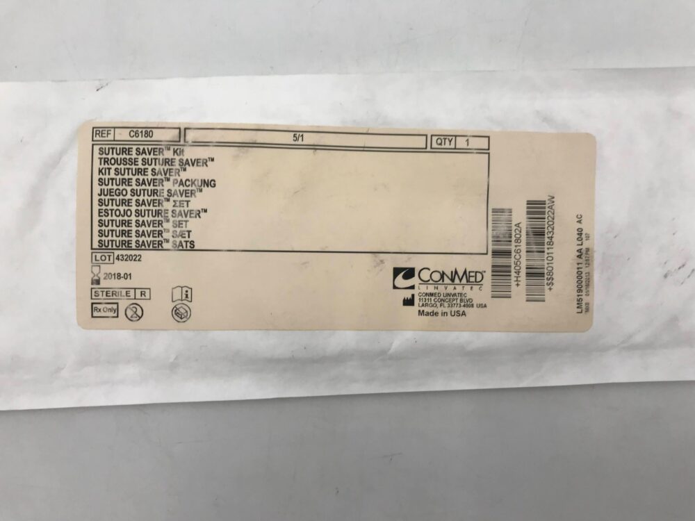 ConMed C6180 Suture Saver Kit (X) – GB TECH USA