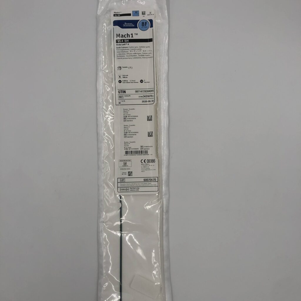 Boston Scientific 3435879 Mach1 VL4 SH Voda Left 4 Guide Catheter, 8F ...