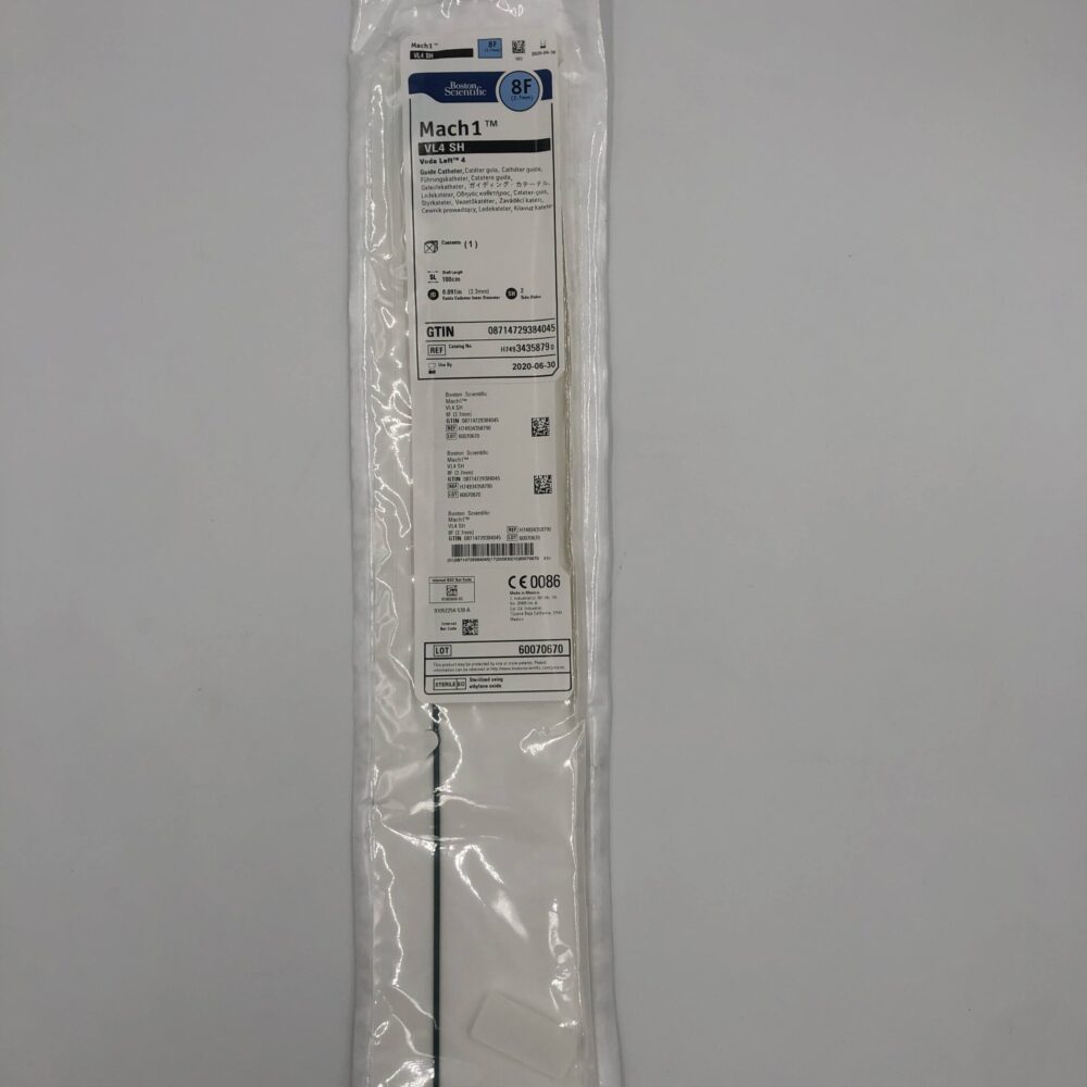 Boston Scientific 3435879 Mach1 VL4 SH Voda Left 4 Guide Catheter, 8F ...
