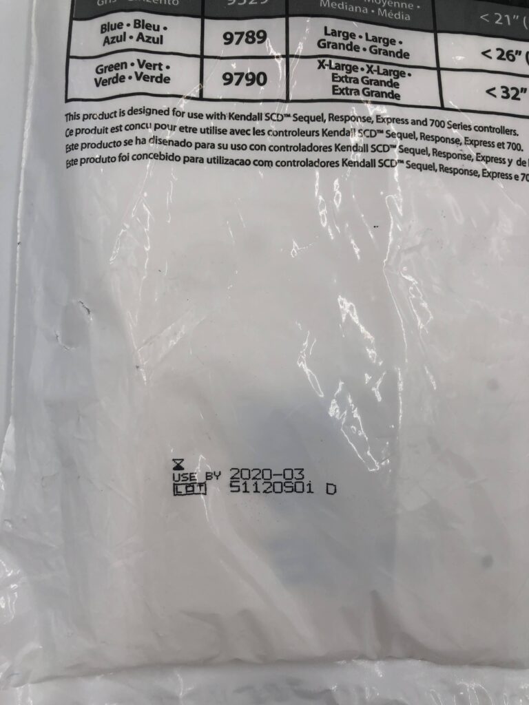 COVIDIEN 9529 Kendall SCD Express Sleeves, Knee Length, Med. (X) – GB ...