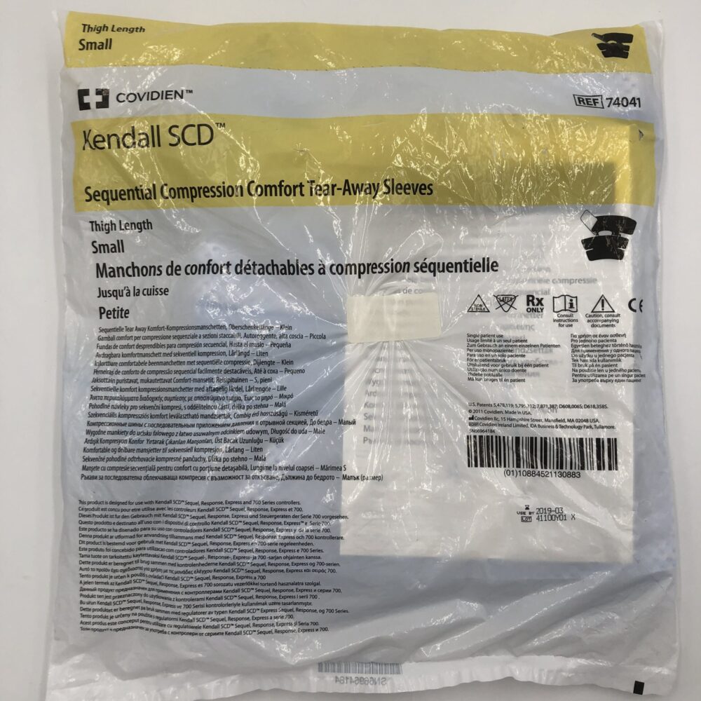 COVIDIEN 74041 Kendall SCD Sequential Compression Comfort Tear-Away ...