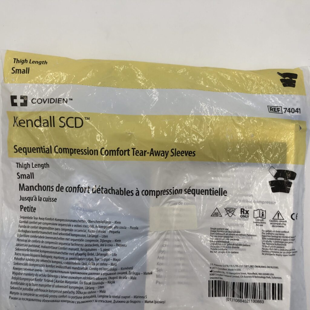 COVIDIEN 74041 Kendall SCD Sequential Compression Comfort Tear-Away ...