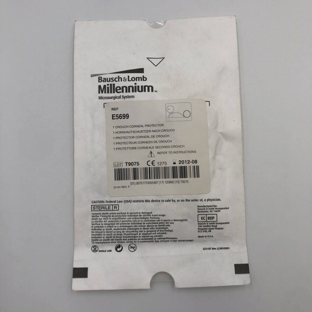 BAUSCH & LOMB E5699 Crouch Corneal Protector (X) – GB TECH USA
