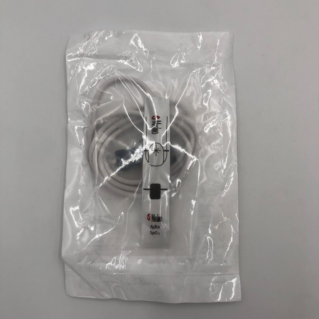 MASIMO 2509 M-LNCS Adtx-3 SpO2 Adult Pulse Oximeter Adhesive Sensor 3ft ...