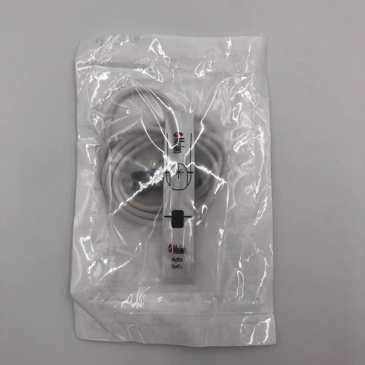 MASIMO 2509 M-LNCS Adtx-3 SpO2 Adult Pulse Oximeter Adhesive Sensor 3ft ...