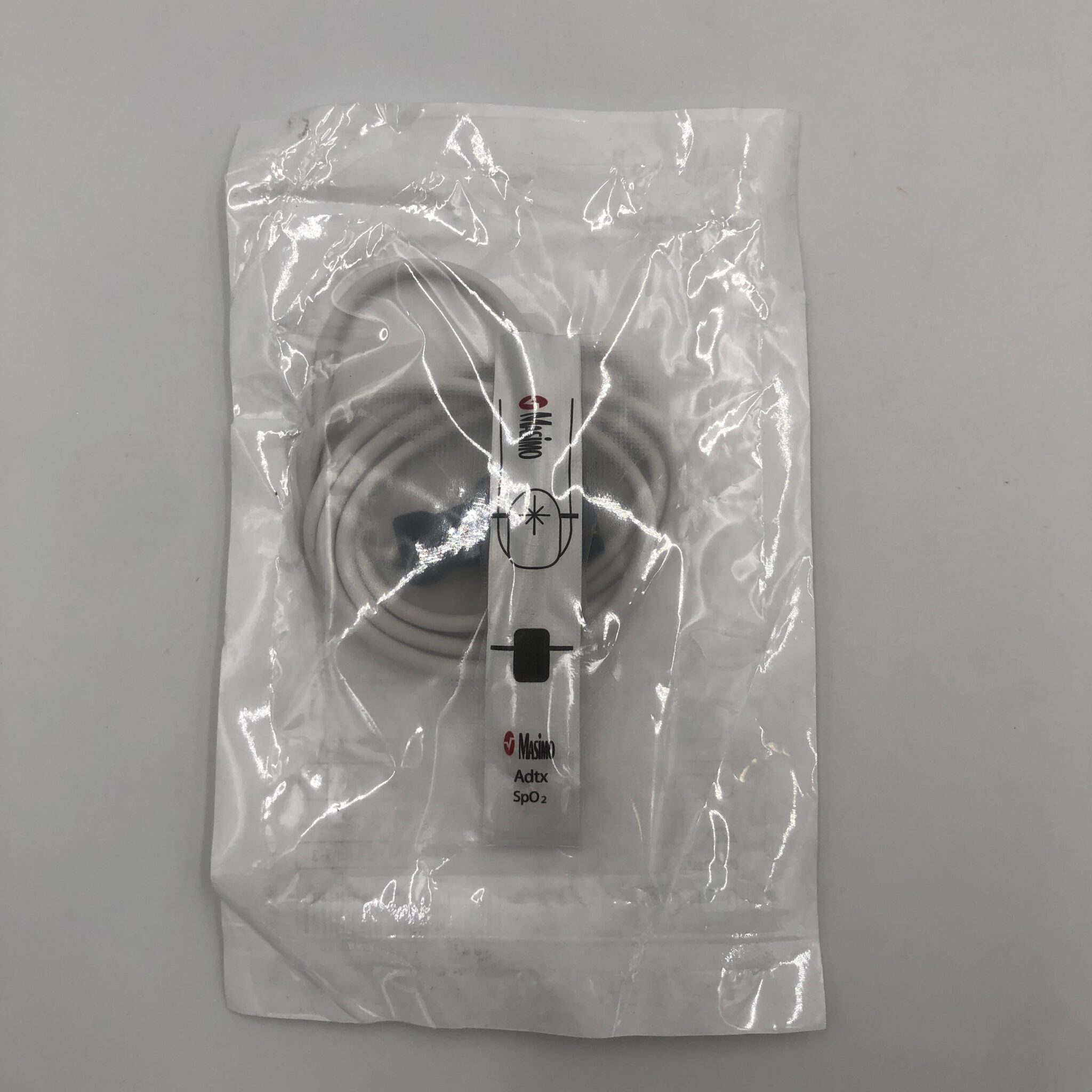 MASIMO 2509 M-LNCS Adtx-3 SpO2 Adult Pulse Oximeter Adhesive Sensor 3ft ...