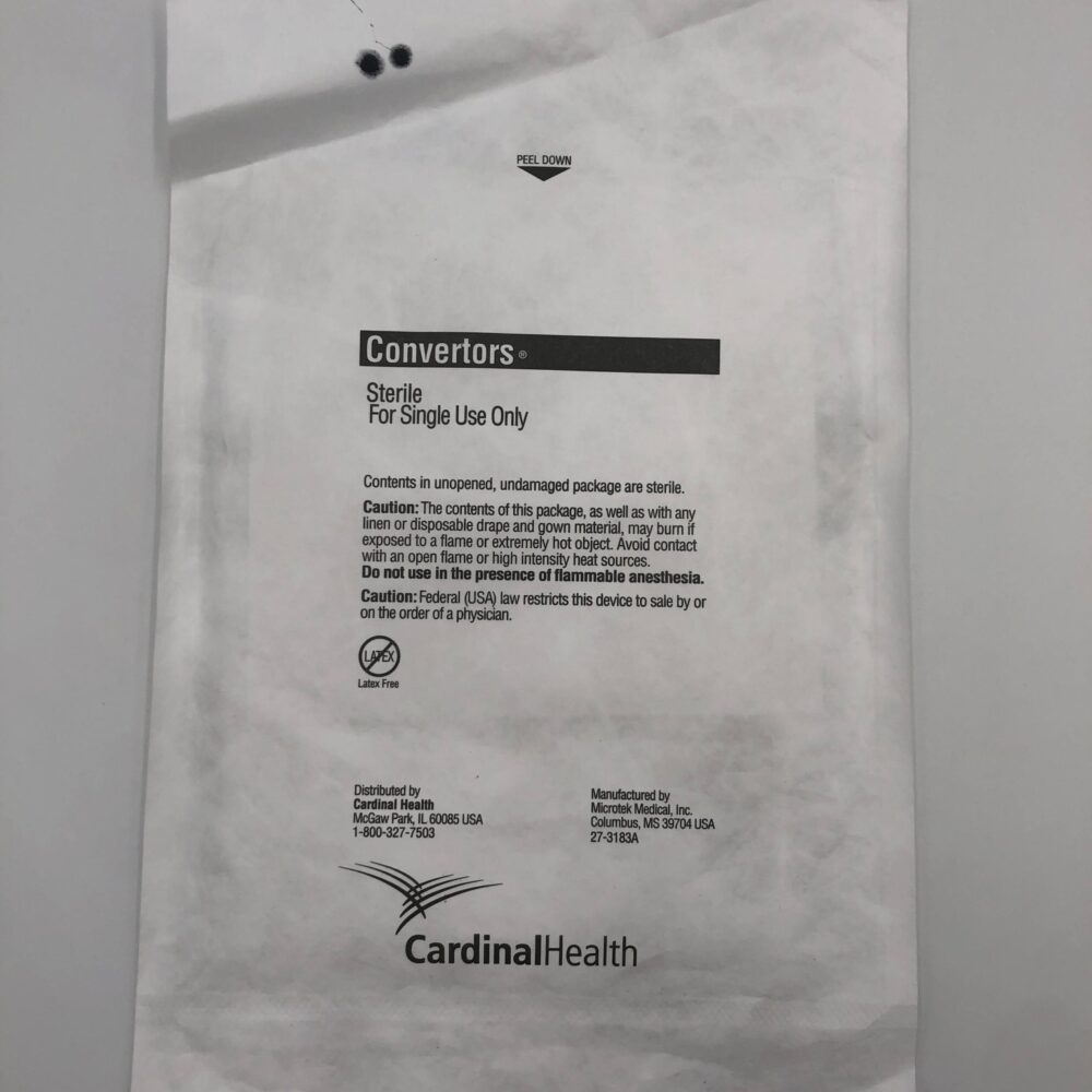 CARDINAL HEALTH 29-59009 Convertors Video Camera Drape 96in x 5in (X ...