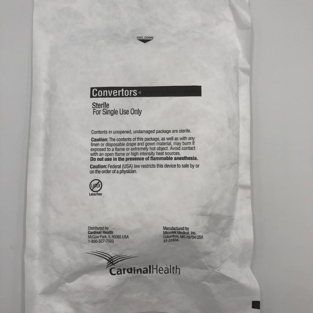 CARDINAL HEALTH 29-63039 Convertors Banded Bag 30in x 36in (X) - GB ...