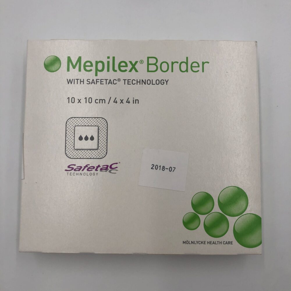MOLNLYCKE 295300 Mepilex Border Self-Adherent Soft Silicone foam ...